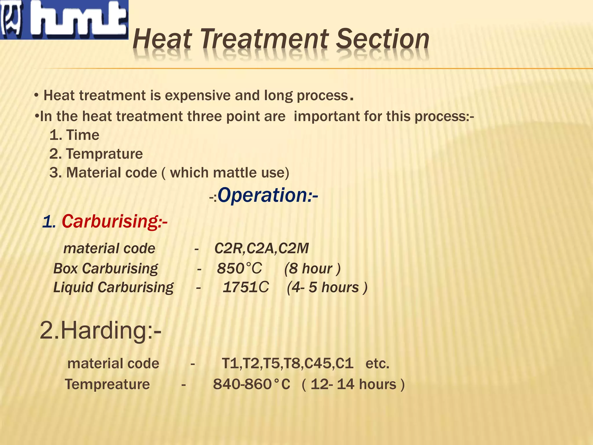 PPT on HMT Ajmer unit By Pukhraj palariya | PPTX