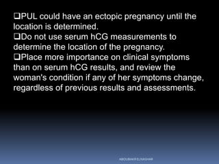 PREGNANCY OF UNKNOWN LOCATION | PDF