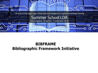BIBFRAME LINKED DATA | PPT