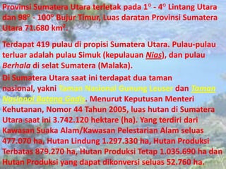 Pulau sumatera utara | PPTX