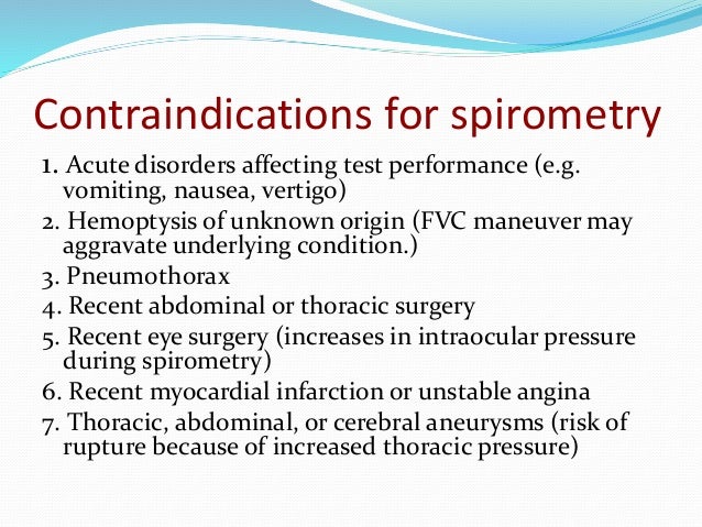 Pulmonary fuction test seminar