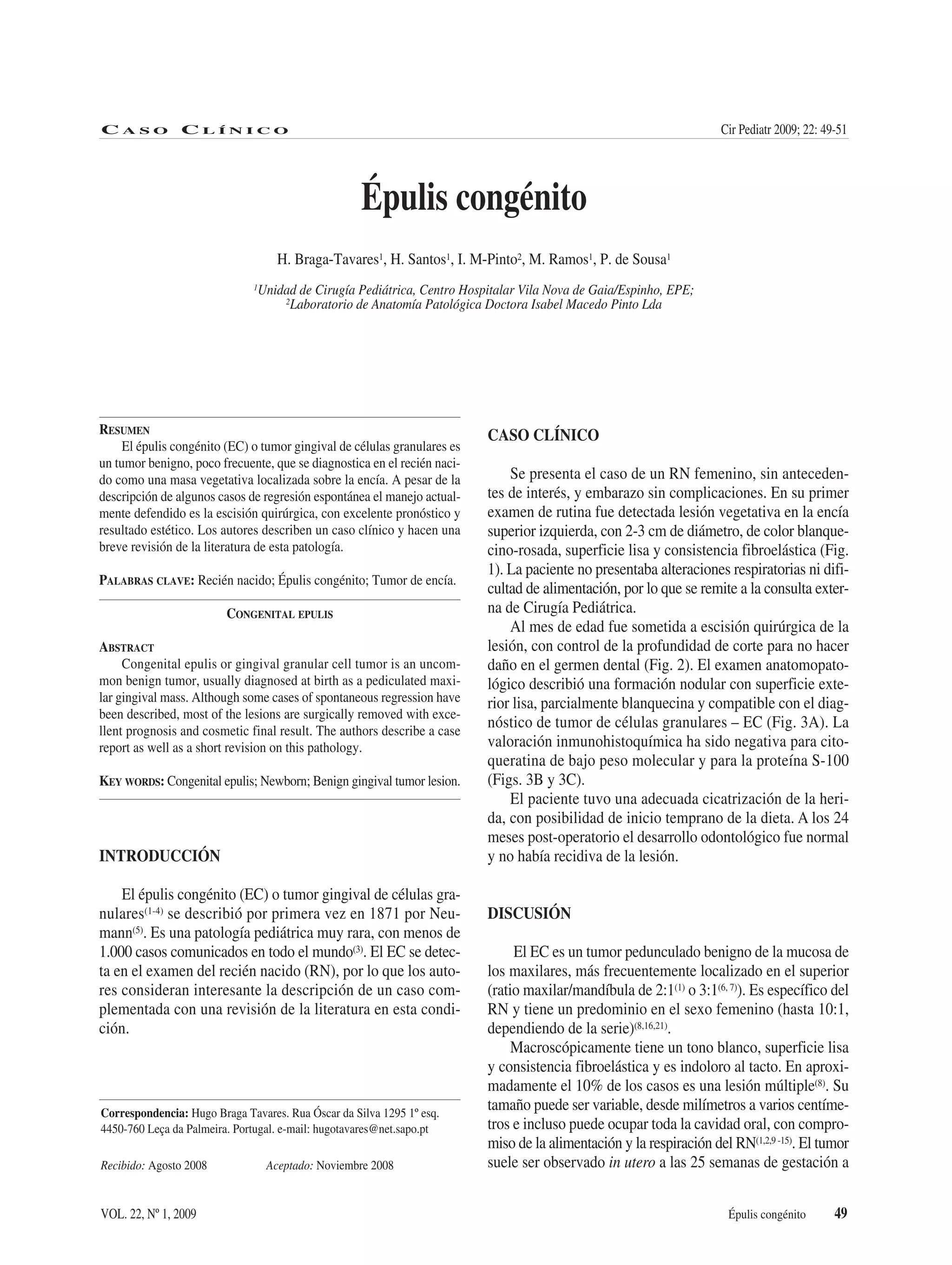 éPulis del recién nacido | PDF