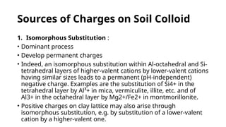 Diffuse Double Layer Theories Of Soil Colloids | PPTX