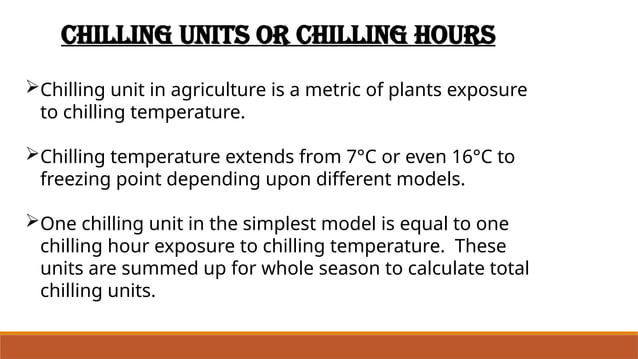 PULKIT PPT on chilling requirement of fruit crops.pptx