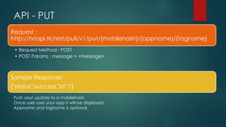 txtWeb - PULL API | PPTX