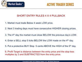 Pull Back Swing Trading Strategy I The Only Way To Trade Stocks and E ...