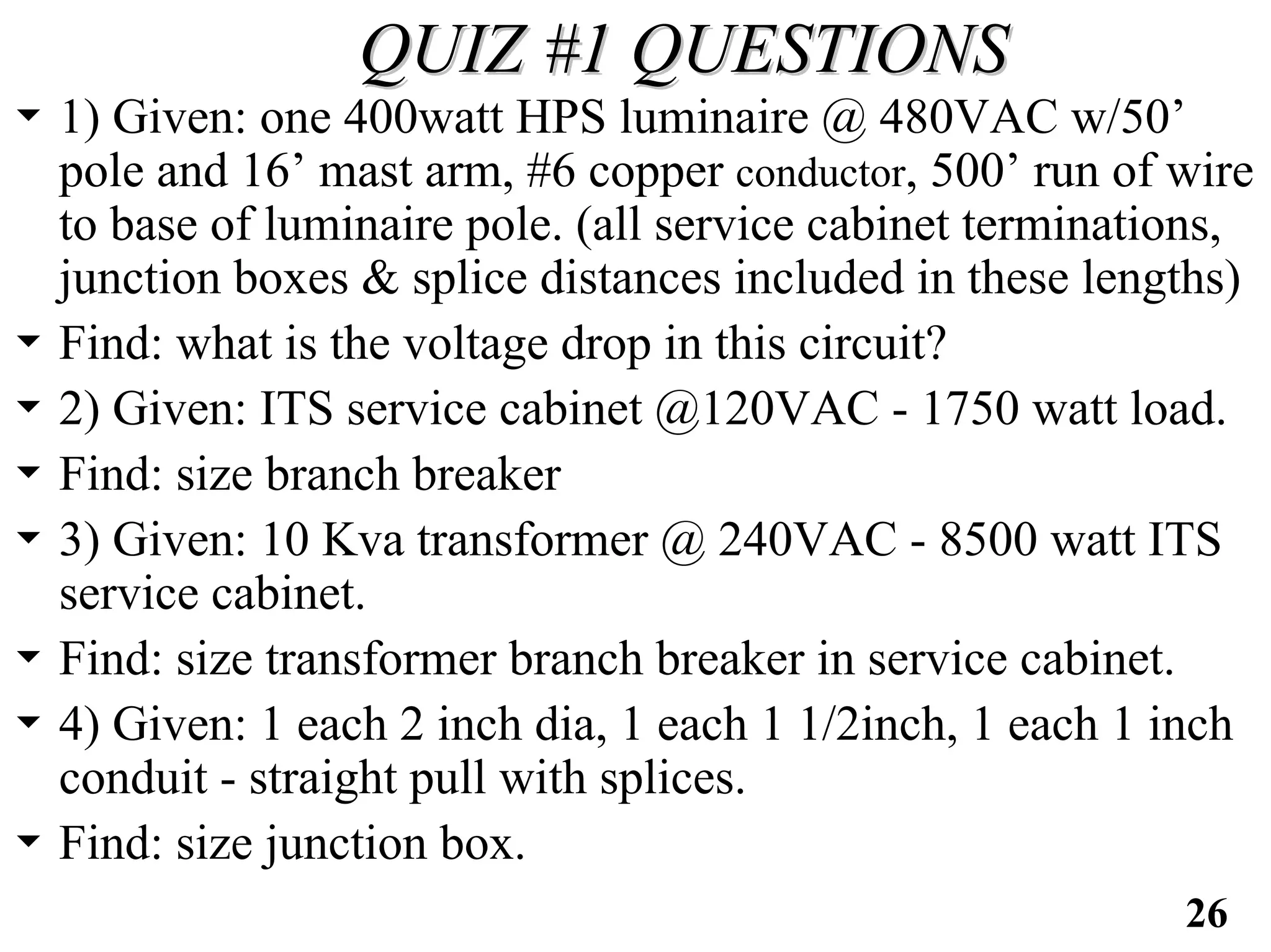 Pullbox sizing | PDF