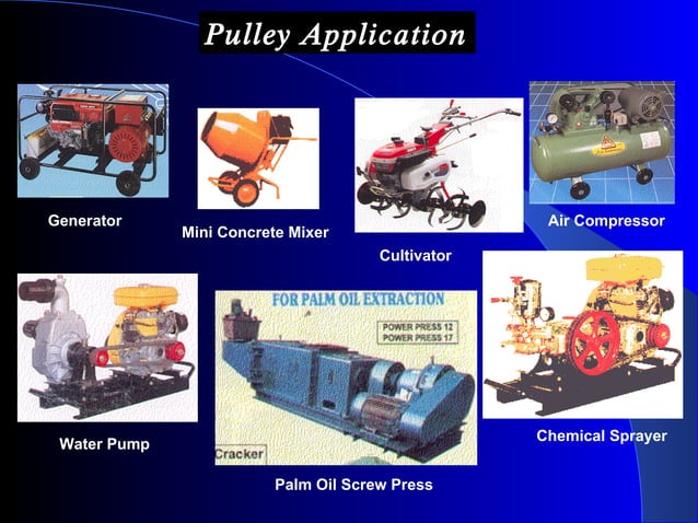 Pulley & coupling by uncle bugs | PPT