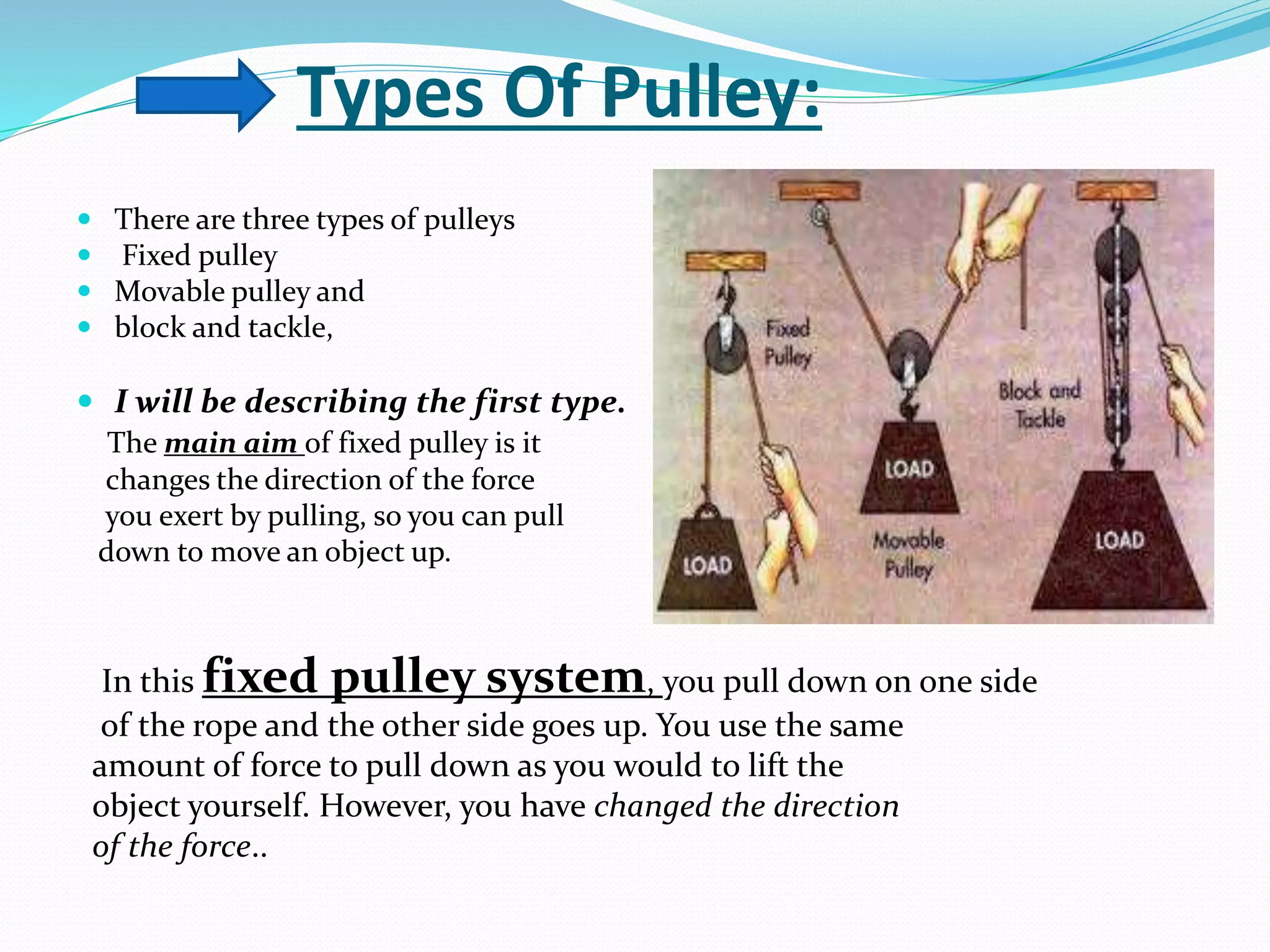 Pulley design | PPTX
