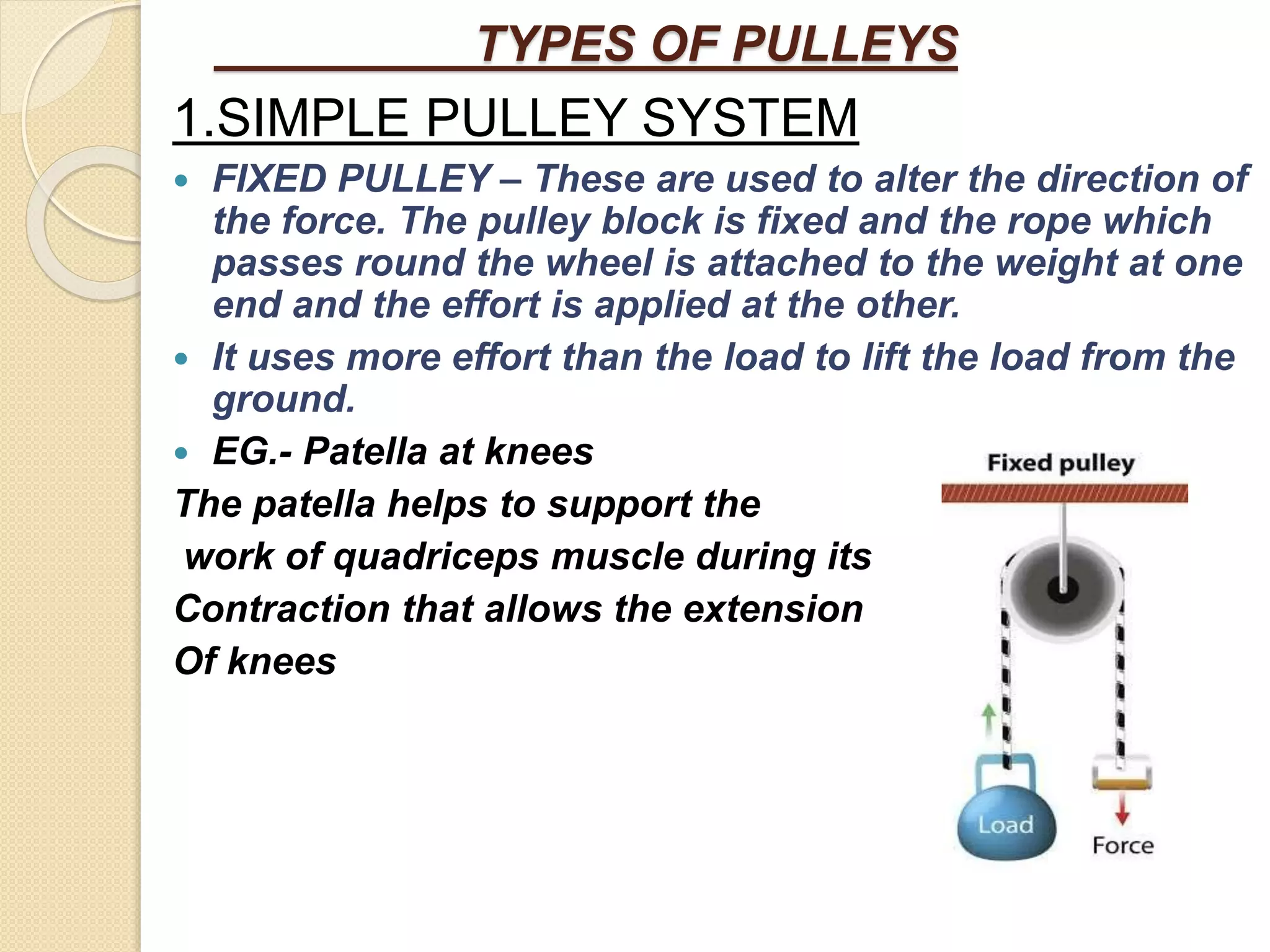 Pulleys and springs | PPTX
