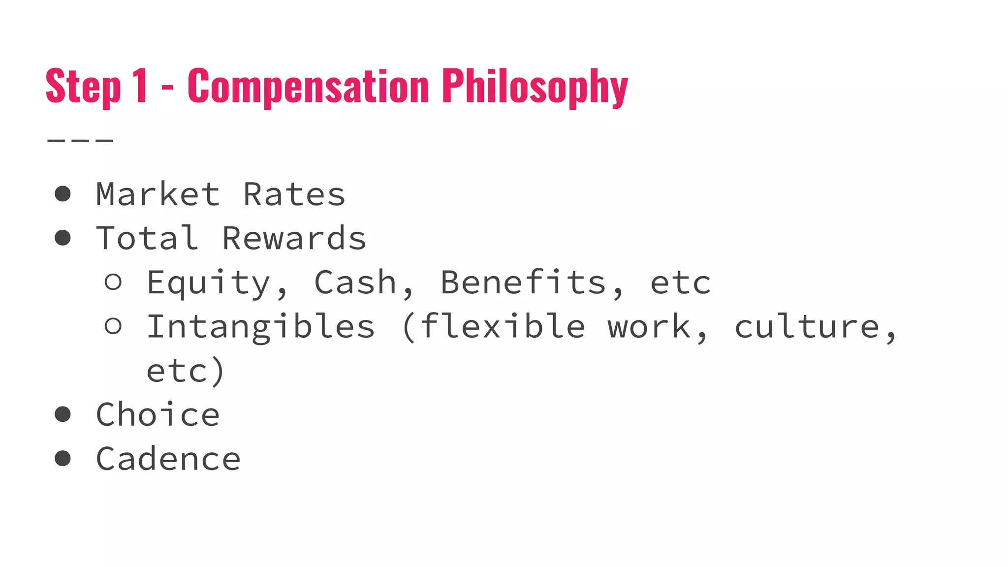 Pulling Back the Curtain - How to Build a Transparent Compensation Program - Noah Warder | PPTX