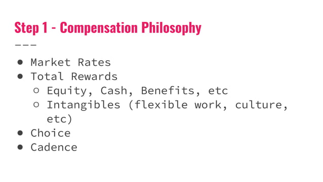 Pulling Back the Curtain - How to Build a Transparent Compensation ...