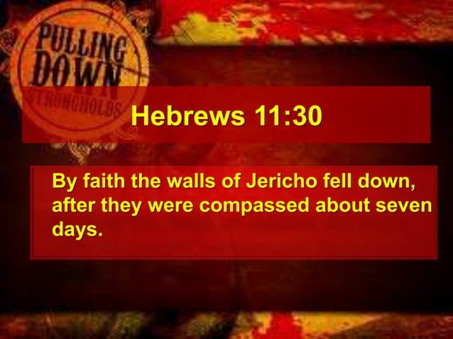 Pulling down your strongholds | PPT