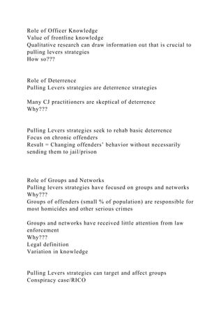 Pulling Levers PolicingADVOCATEIntroductionOrigi.docx