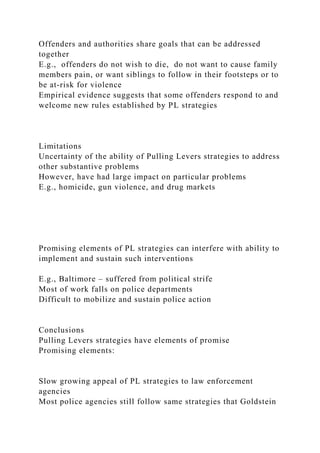 Pulling Levers PolicingADVOCATEIntroductionOrigi.docx