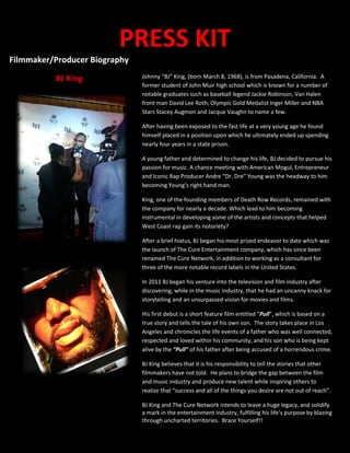 Pull (The Movie) Press Kit | PDF