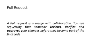 Pull request and code review | PPT