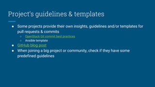 Pull requests do's and don'ts | PPTX