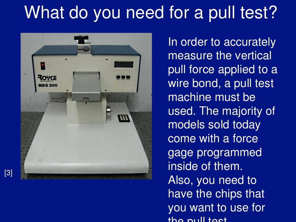 Pull Test Presentation