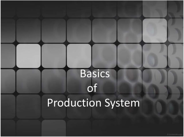 Pull Vs. Push Production | PPTX | Manufacturing Industry | Industries