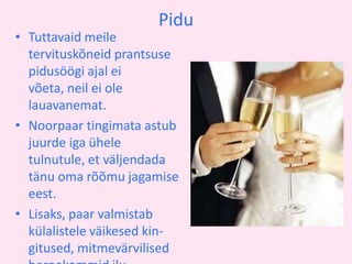 Pulmade traditsioonid prantsusmaal | PPTX