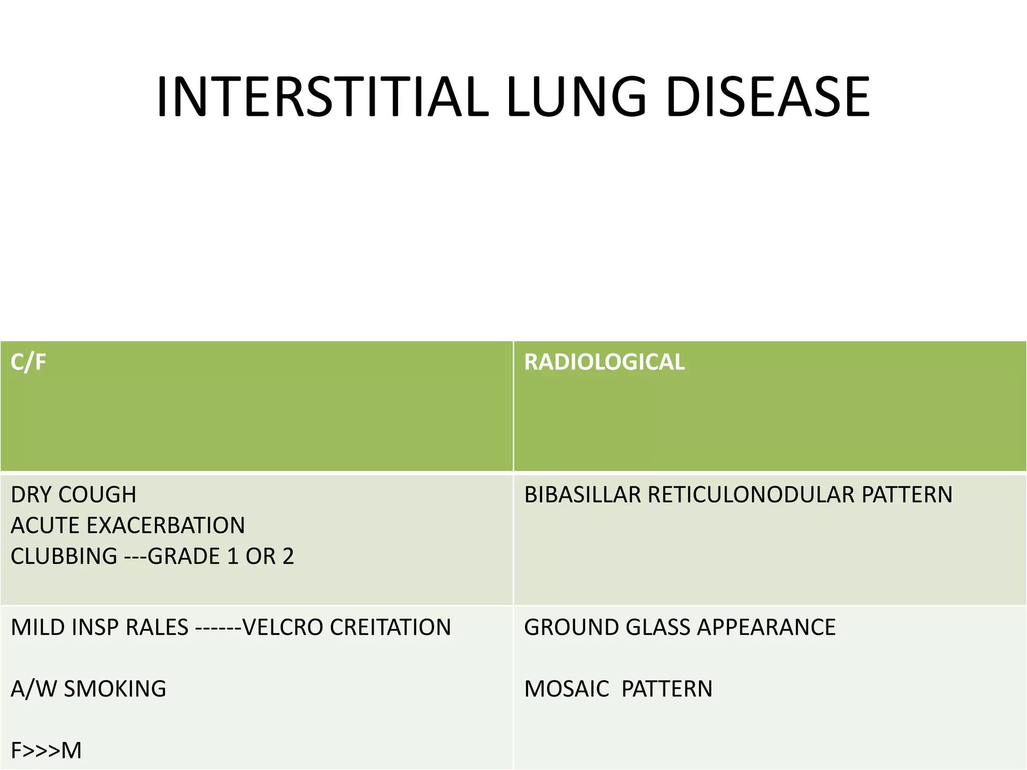 Pulm and rheumatology | PPTX