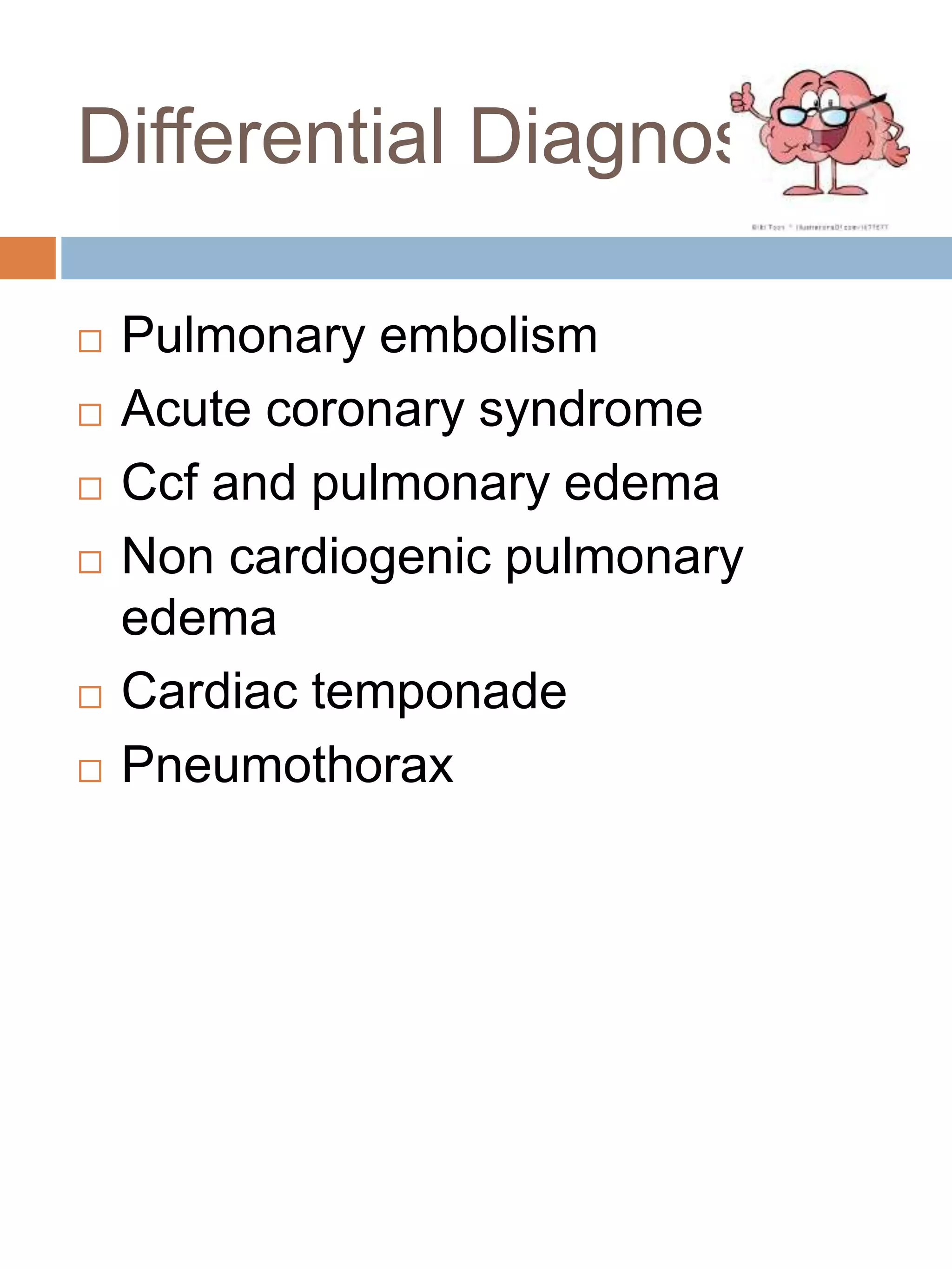 Pulmonaary embolism Case scenario and Its management | PPTX