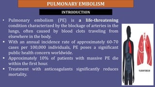 "Pulmonary Embolism Demystified: An Essential Primer for Nursing ...