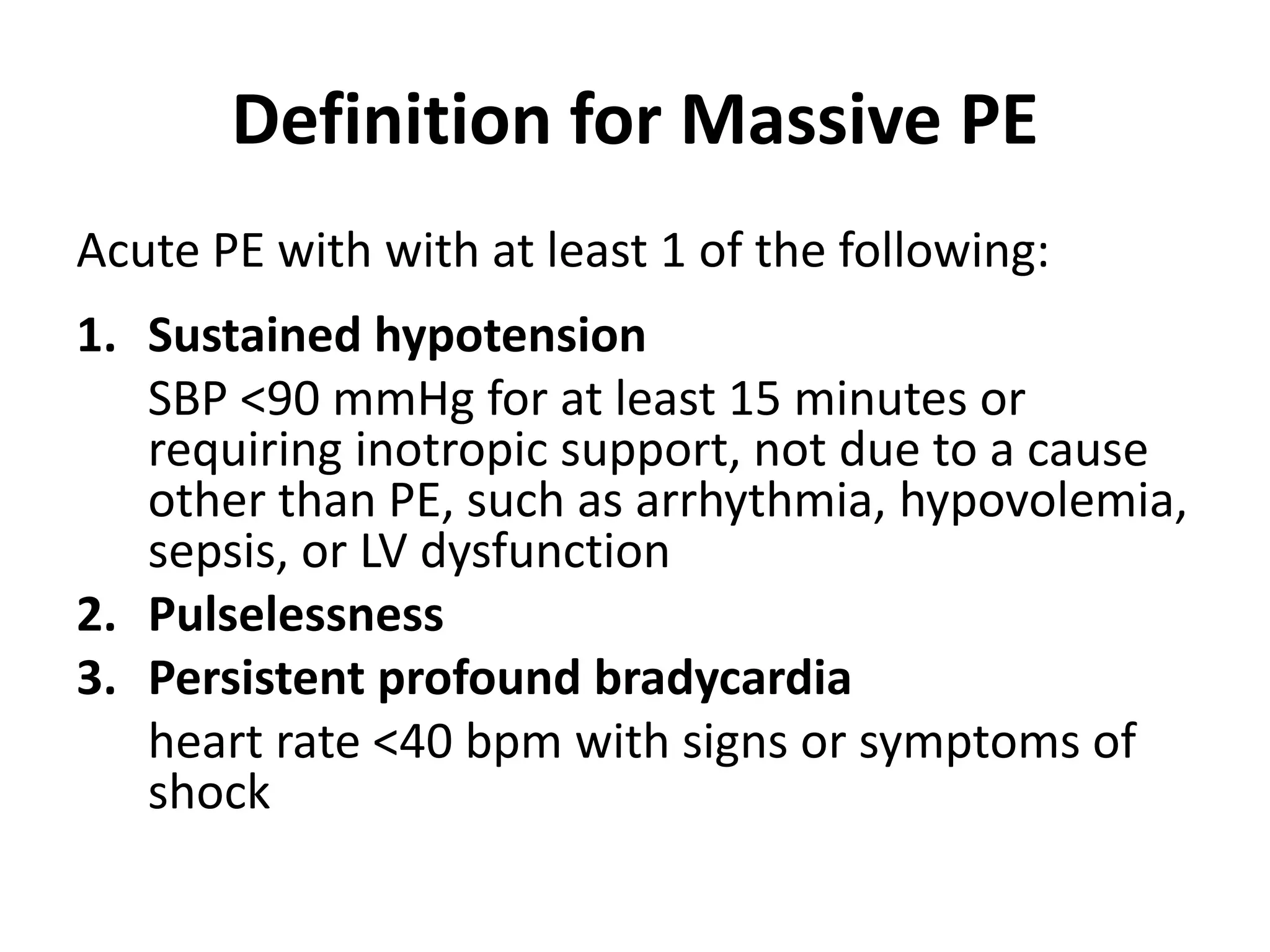 Pulmonary embolism | PPTX