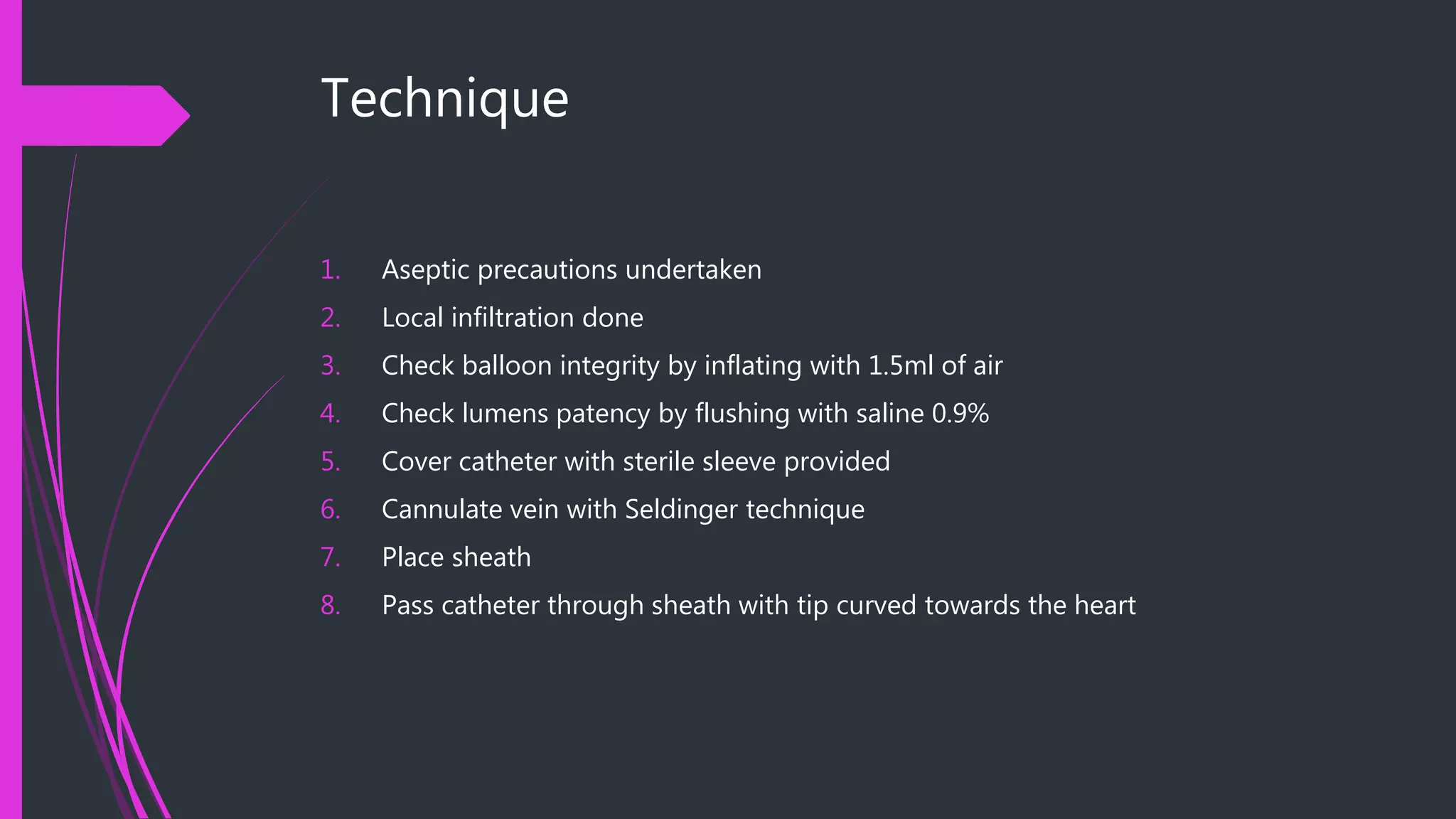 Pulmonary artery catheter | PPTX