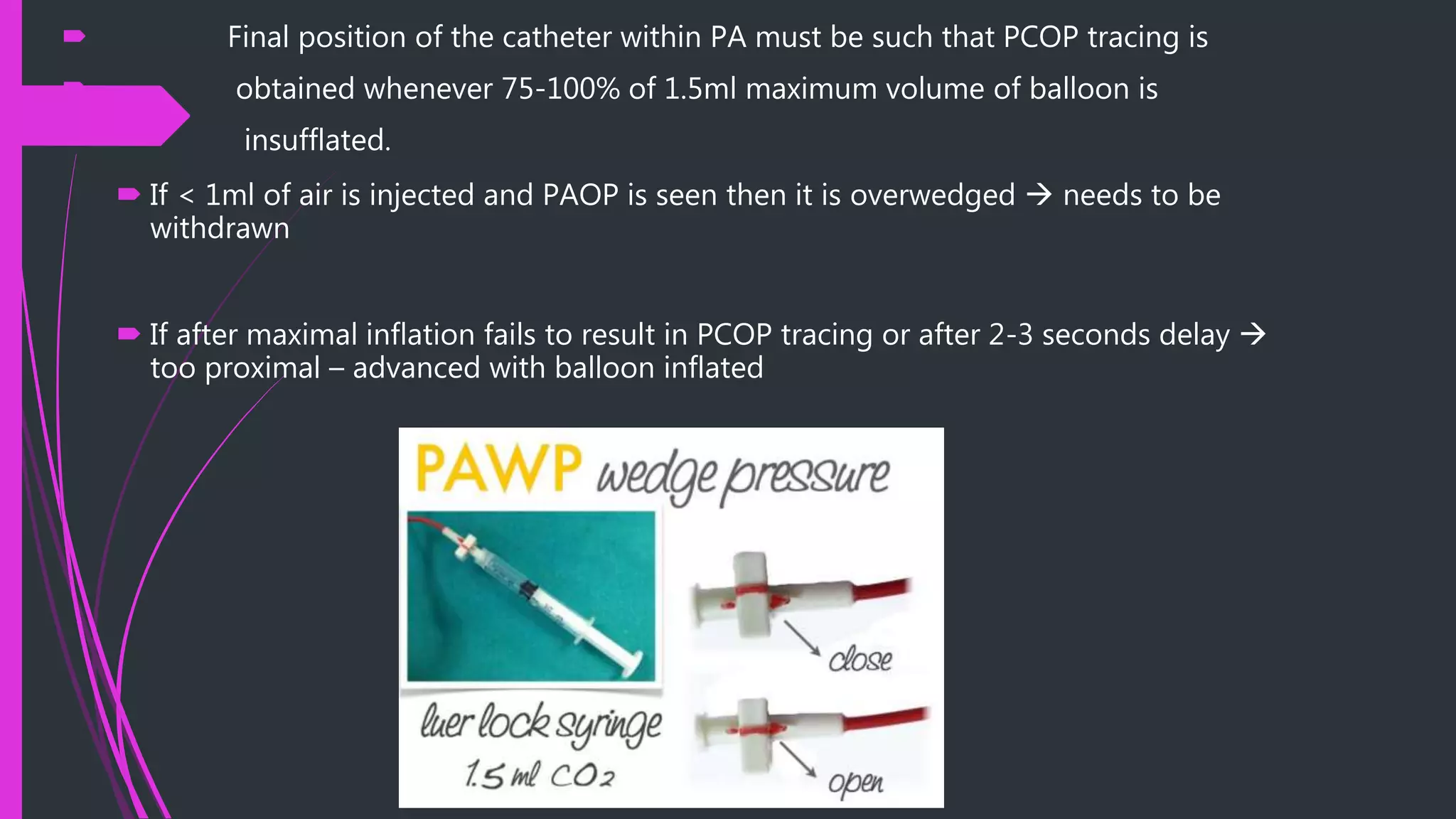 Pulmonary artery catheter | PPTX