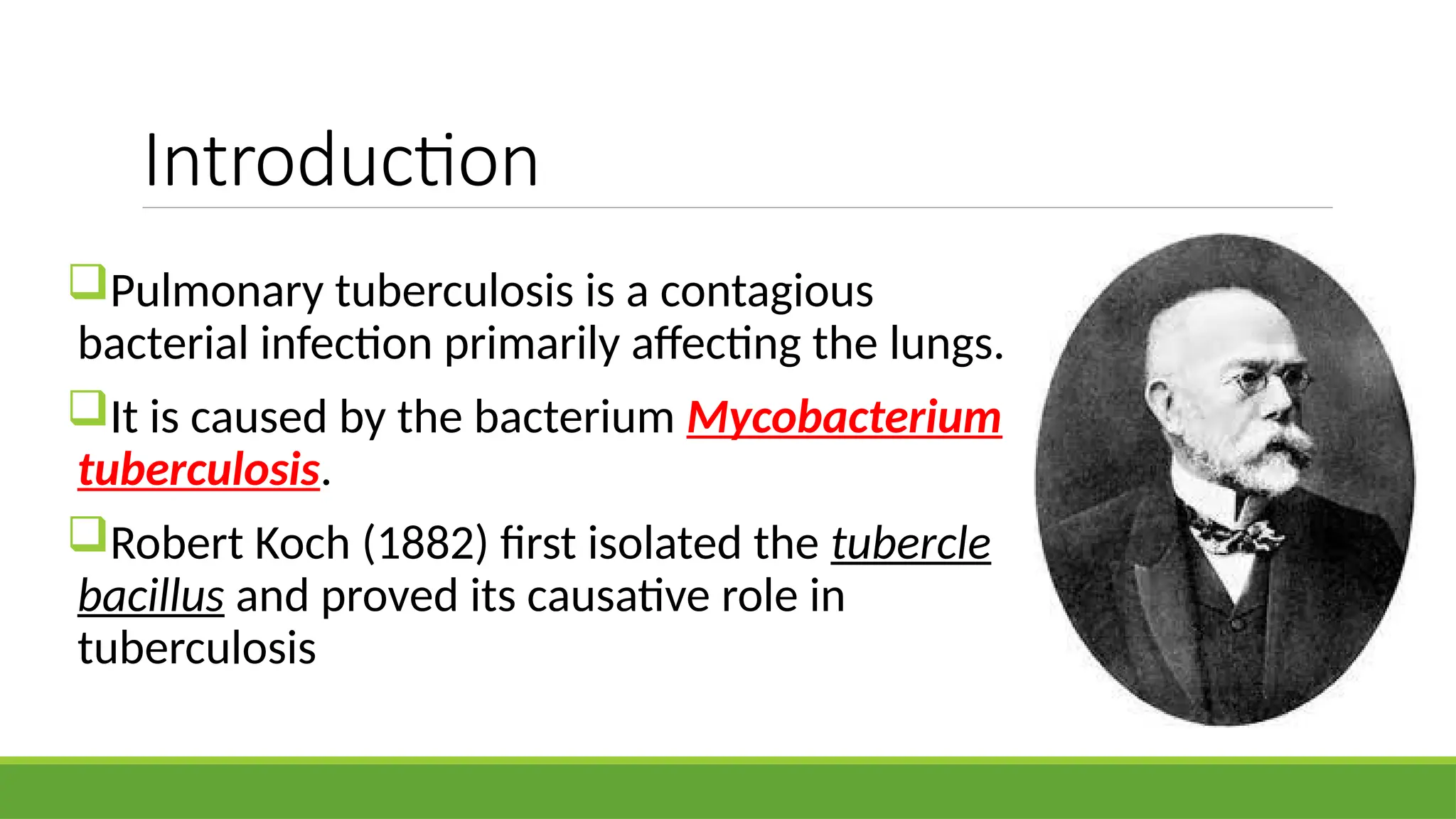 Pulmonary Tuberculosis: Comprehensive Overview of Diagnosis, Treatment ...