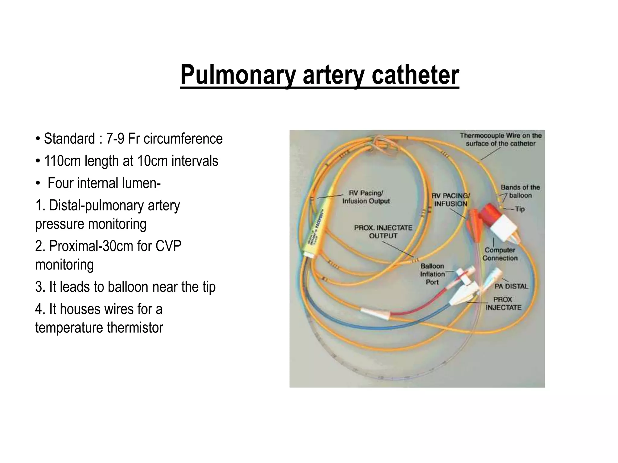 Pulmonary artery-catheter2 | PPTX