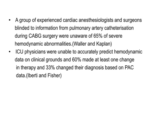 Pulmonary artery-catheter2 | PPT