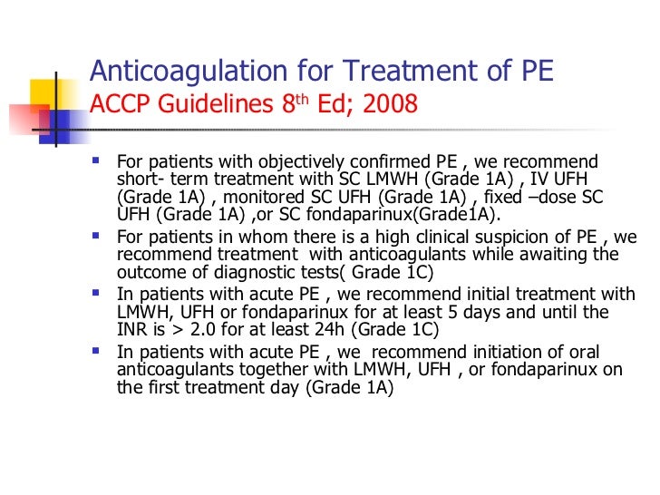 Pulmonary Embolism