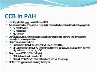 Pulmonary Hypertension, Current Guidelines and Future Directions of T…