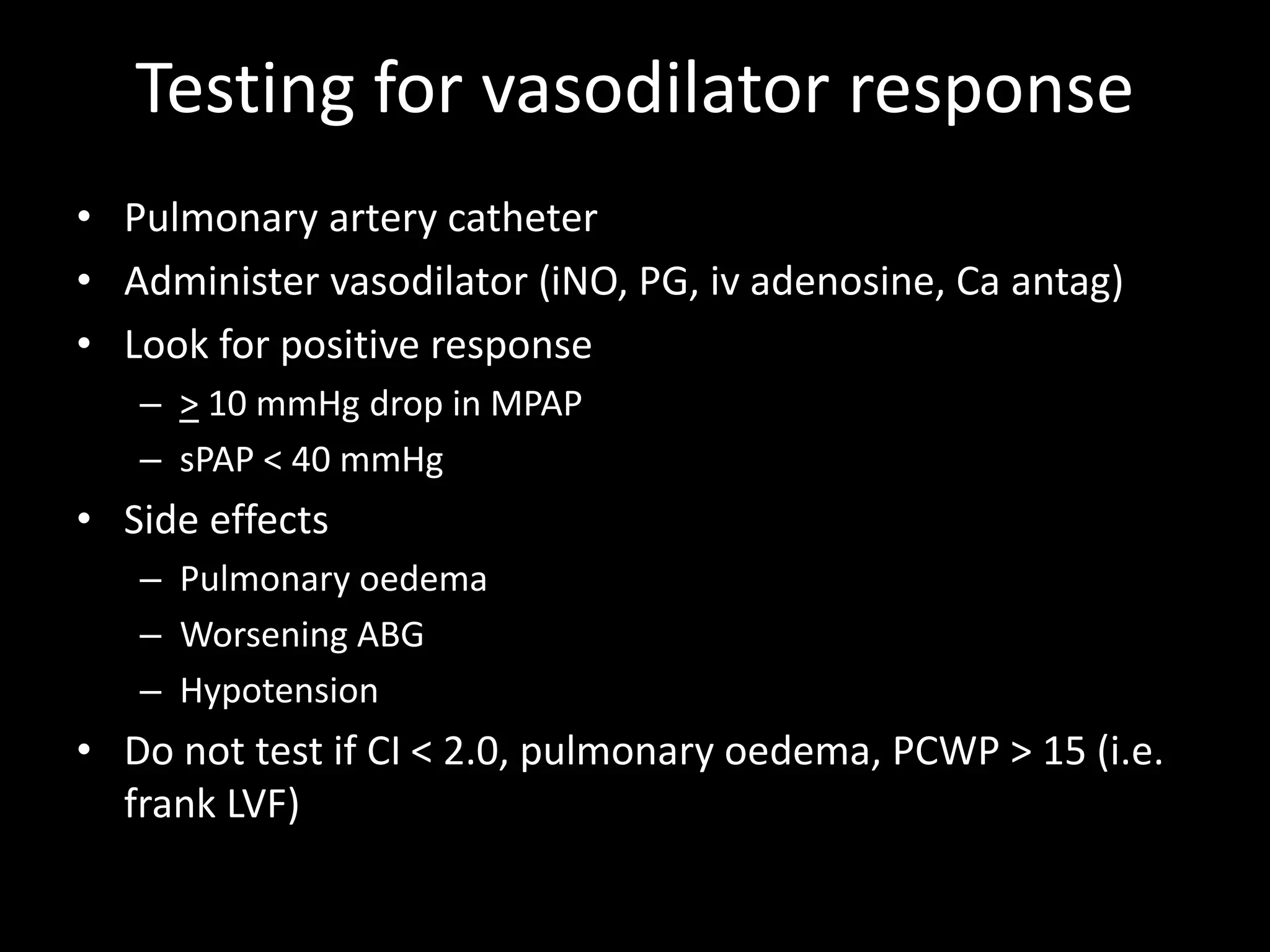 Pulmonary hypertension in the ICU | PPTX