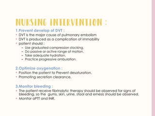 Pulmonary embolism. | PDF
