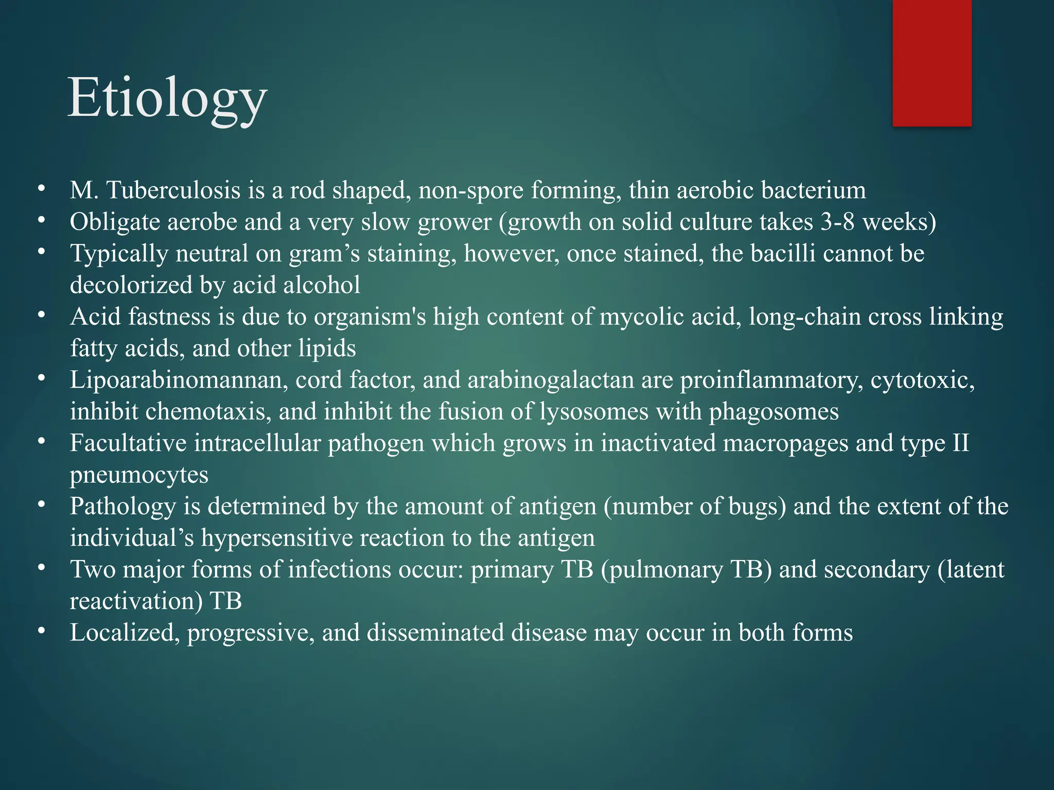 Pulmonary lung pathology -Tuberculosis.pptx