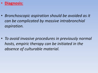 Pulmonary Abscess in Children .. Dr Padmesh | PPTX
