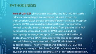 pulmonary alveolar proteinosis.pptx