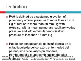 Pulmonary arterial hypertension | PPTX