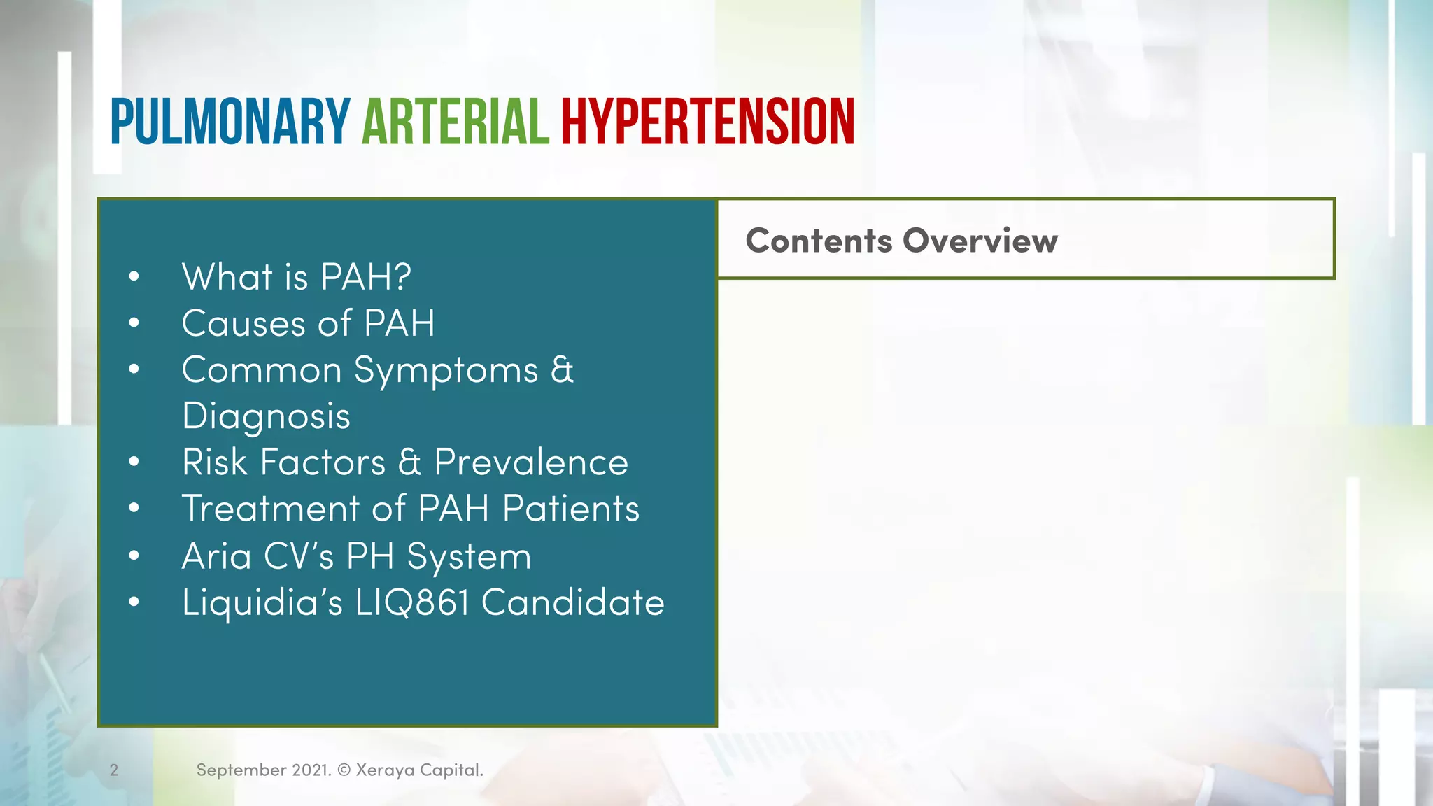 Pulmonary Arterial Hypertension (PAH): A Rare & Progressive Disorder | PDF
