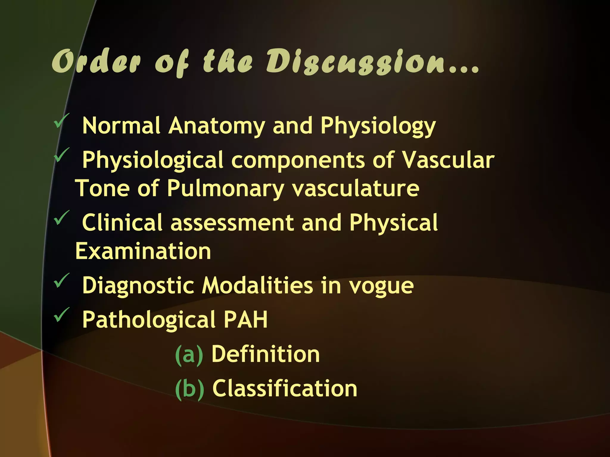 Pulmonary arterial hypertension | PPS