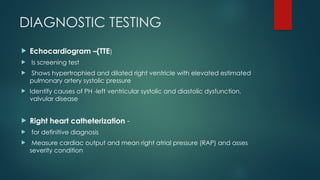 PULMONARY ARTERIAL HYPERTENTION.....pptx | Heart and Cardiovascular ...