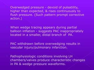 Pulmonary artery catherisation | PPT