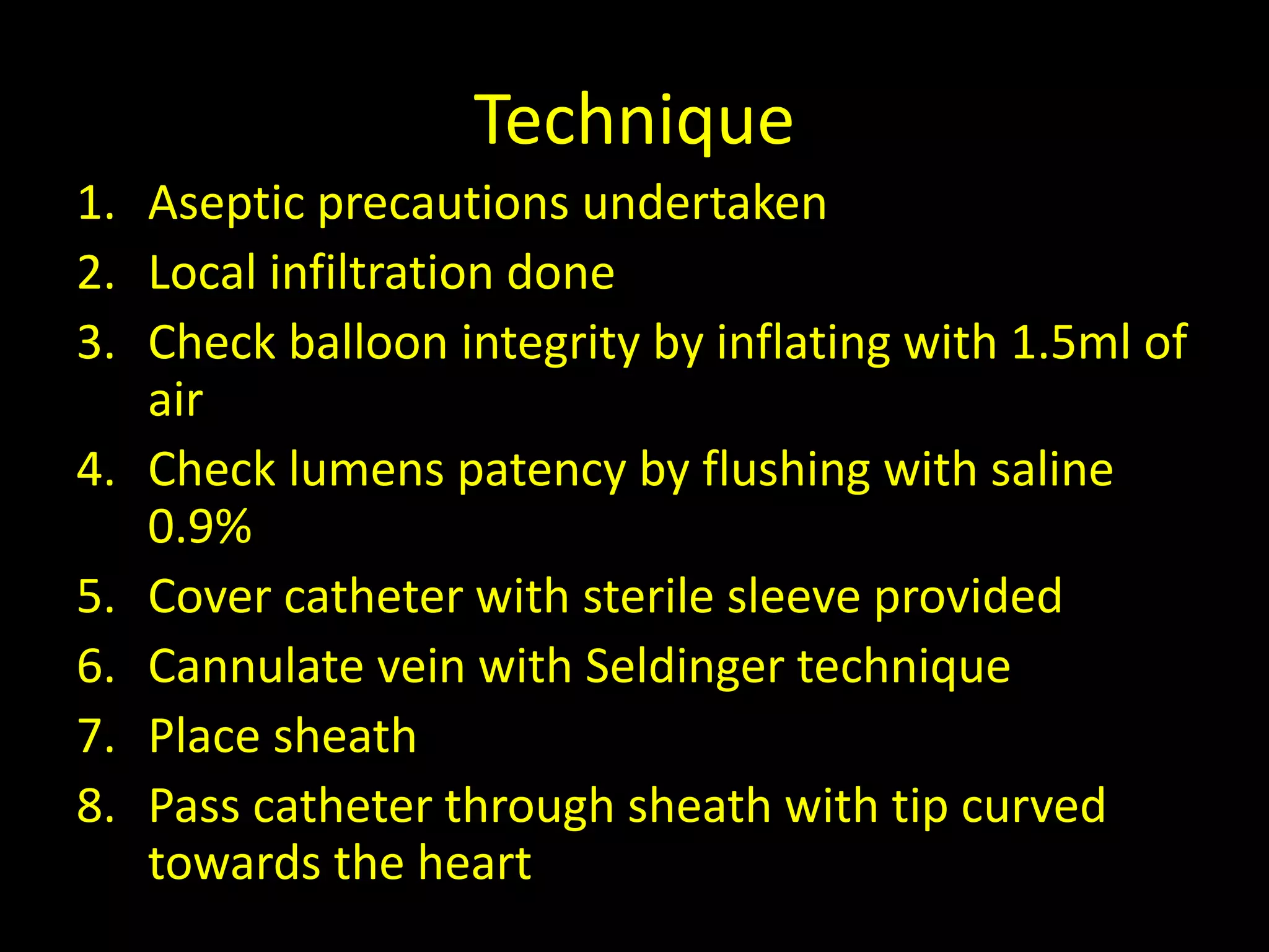 Pulmonary artery catheter | PPTX