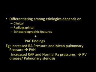 Pulmonary artery catheter | PPTX