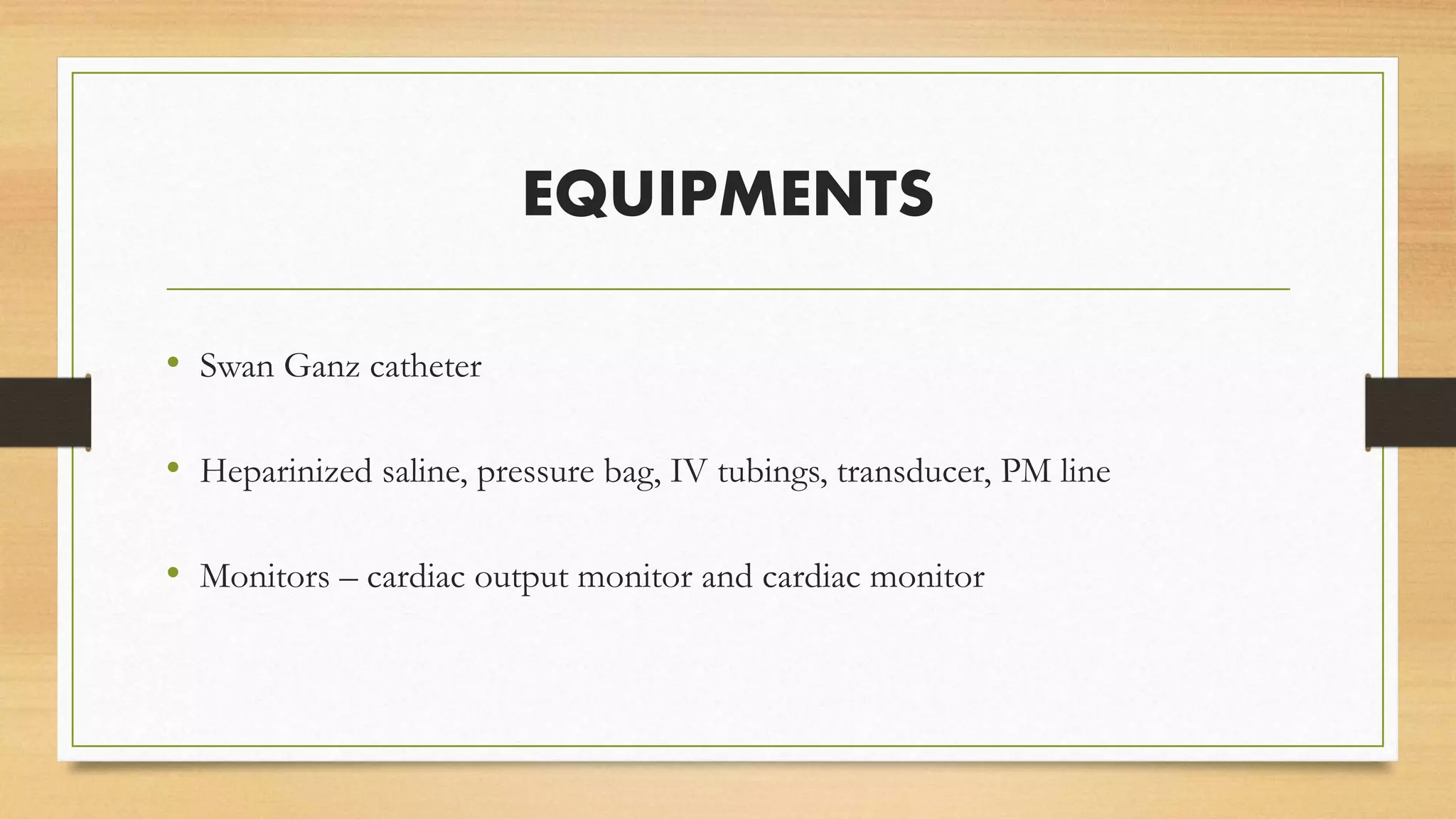 Pulmonary artery pressure monitoring | PPTX