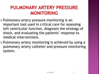 Pulmonary Artery Pressure Monitoring.pptx